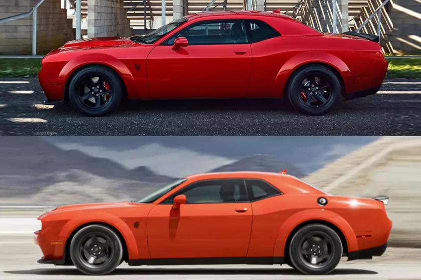 Dodge Challenger Super Stock vs. Challenger Demon: Um confronto de muscle car 33415_15