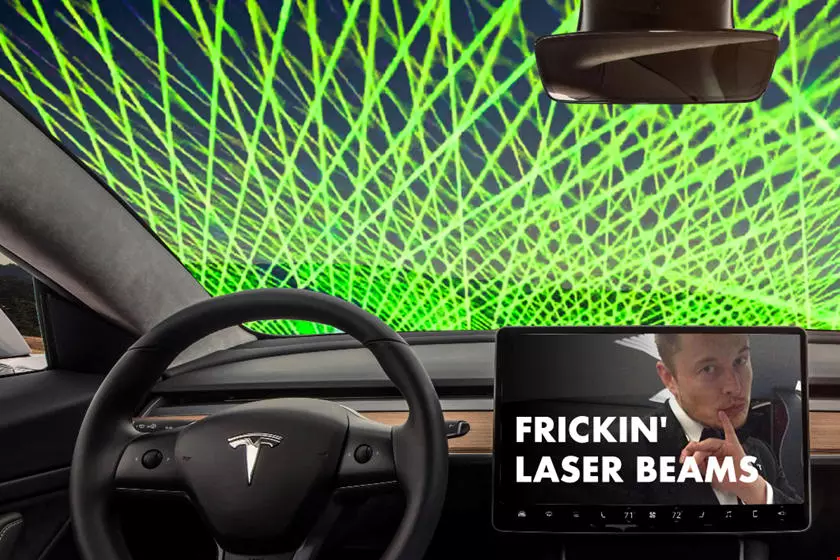 Tesla's Wild Laser framrúðuþurrku einkaleyfi hefur verið samþykkt 33669_1