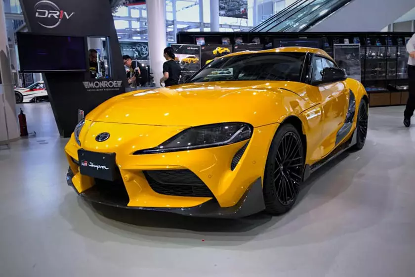 Toyota Prezentas Karbonajn TRD-Agordajn Partojn Por 2020 GR Supra 33725_4