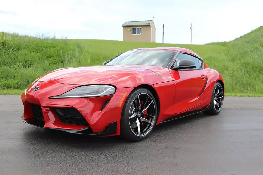 Nochtann Toyota Páirteanna Tiúnadh Carbóin TRD Do 2020 GR Supra 33725_6