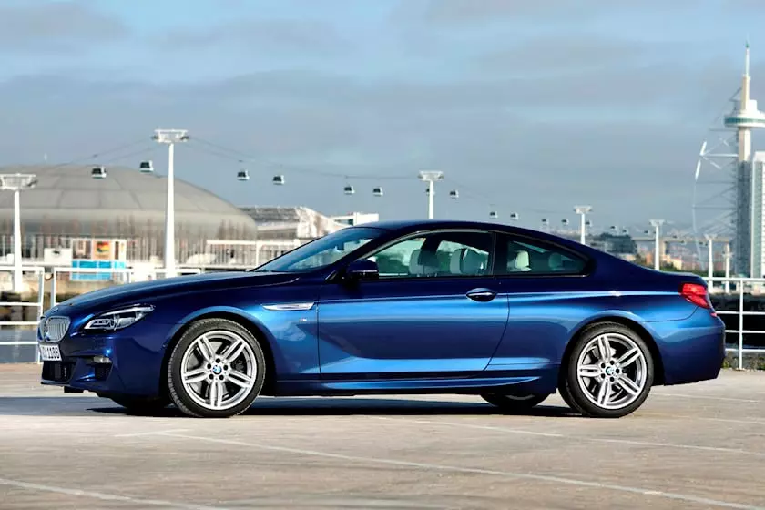 2016-2017 BMW 6-serie Coupe sett fra siden