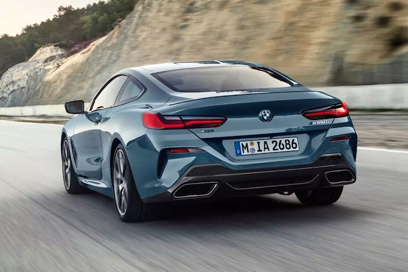 2019-2022 BMW 8 يۈرۈشلۈك ئارقا كۆرۈنۈش ھەيدەش