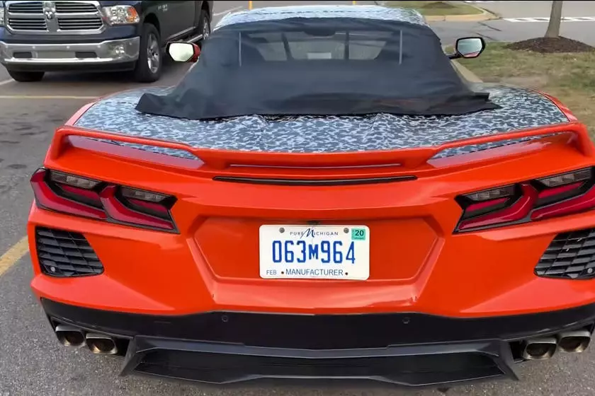 2020 “Chevrolet Corvette Convertible” ahyrynda açylan senesi bar 33939_7