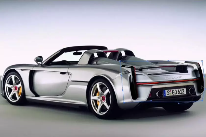 Перапрацаваны Porsche Carrera GT ажыў 33976_6