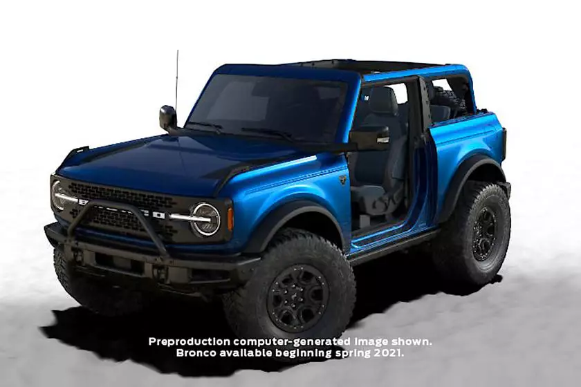 Оваа опција Ford Bronco од 2021 година можеби е најретката од сите 33984_1