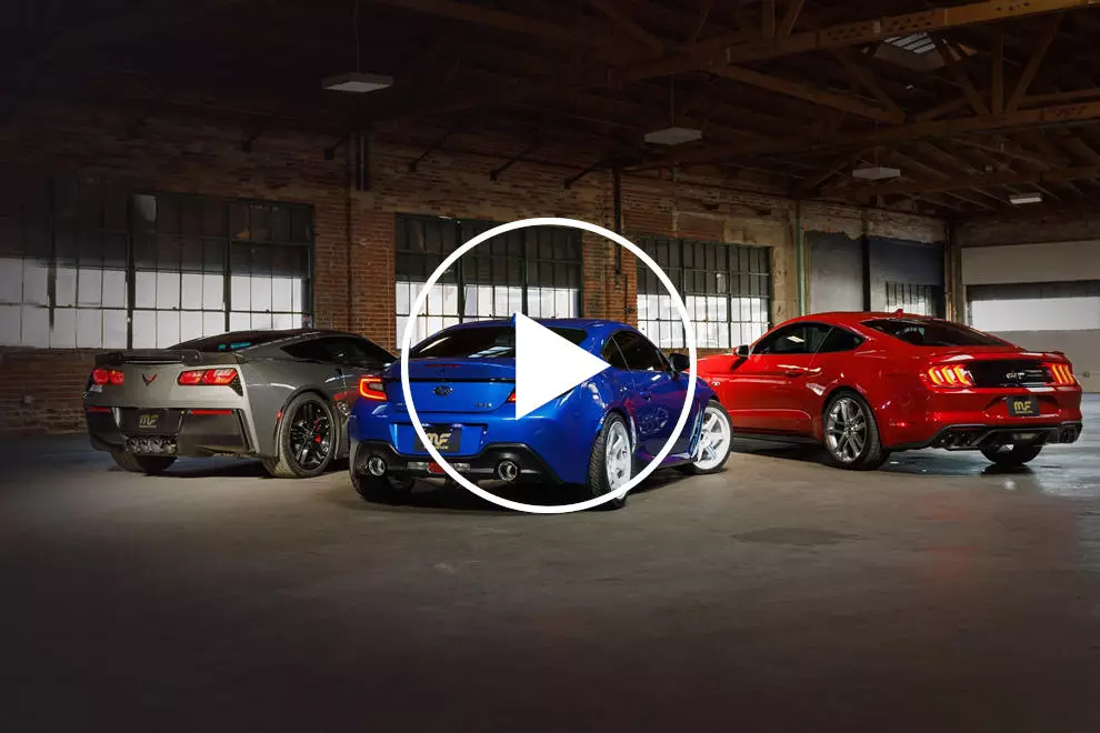 Nuovi scarichi per C7 Corvette, Mustang GT e Subaru BRZ Sound Sweet