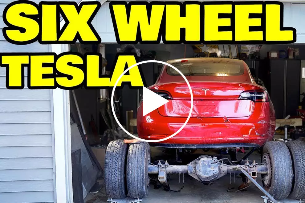 ប្រសិនបើ Tesla Model 3 រិលខ្លាំង សូមផ្តល់ថាមពលដល់កង់ចំនួន 6 និង Cummins