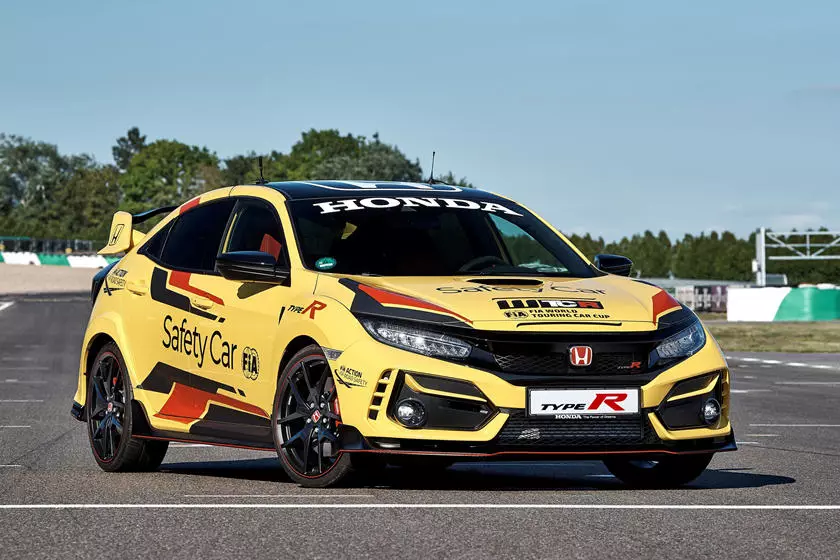 Honda Civic Type R Limited Edition wird offizielles Safety Car 34250_1