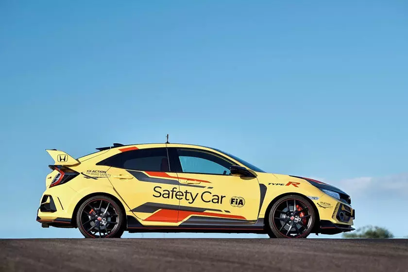 Ang Honda Civic Type R Limited Edition Nahimong Opisyal nga Safety Car 34250_6