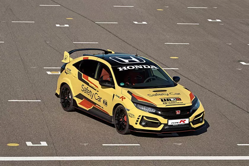 Ang Honda Civic Type R Limited Edition Nahimong Opisyal nga Safety Car 34250_7