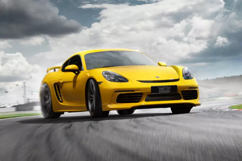 Porsche 718 Cayman ကို GT4 အဖြစ်သို့ ပြောင်းလဲပုံ 34263_1