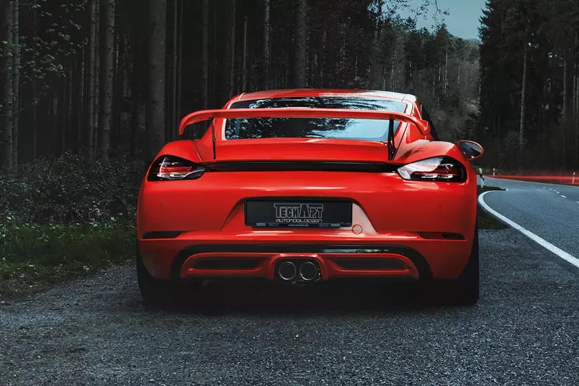 Hivi Ndivyo Jinsi Ya Kubadilisha Porsche 718 Cayman Kuwa GT4 34263_4