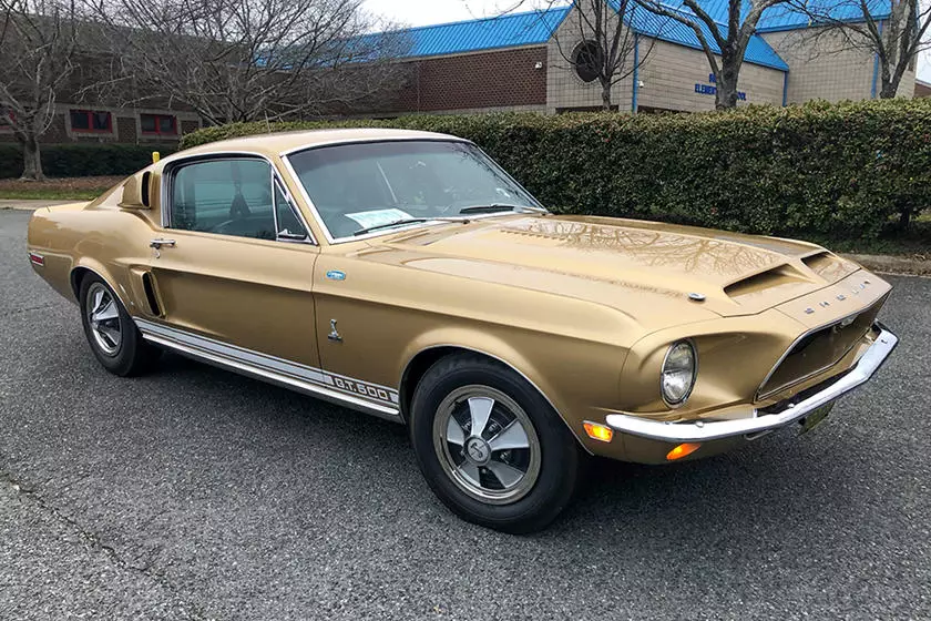 Super Rare 1968 Shelby GT500 Prototype بولسا ئامېرىكا خان جەمەتى 34379_1