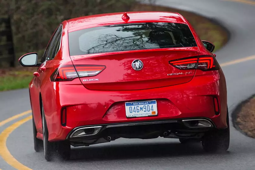 2018-2020 Buick Regal GS Rear Angle in Motion