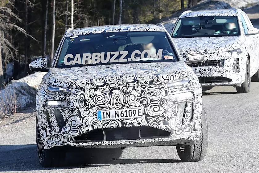 Spied: Nový RS Q6 e-tron od Audi počas testovania 3463_1