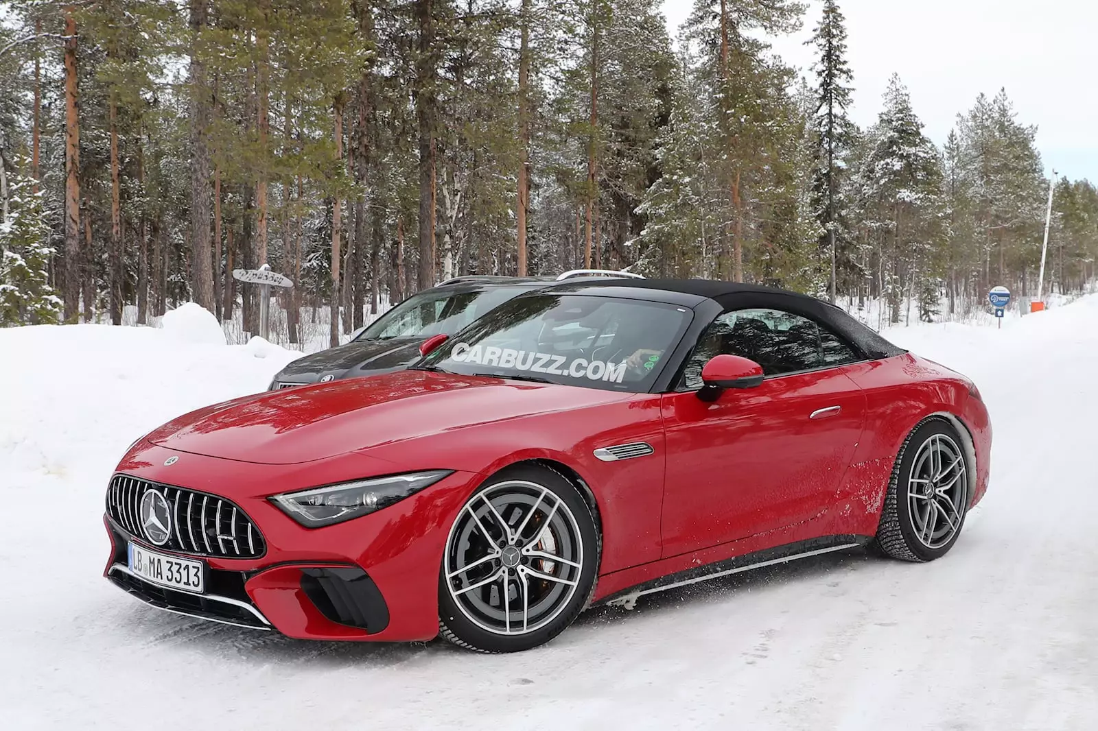 O Mercedes-AMG SL de 840 HP parece listo para destruír Porsche