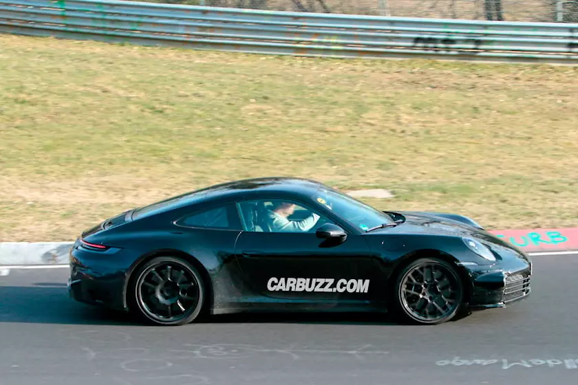 Porsche 911 Hybrid Spied op de Nürburgring 3465_2