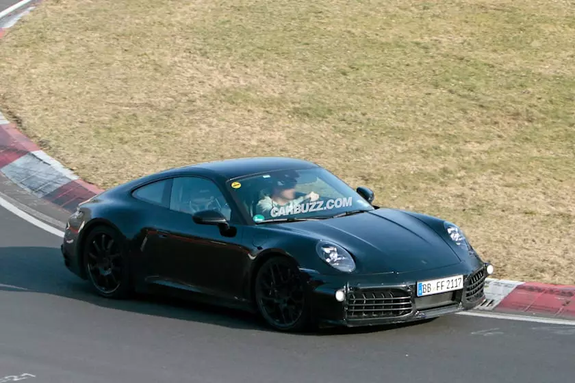 Porsche 911 Hybrid Spied Ho nka Nurburgring 3465_8