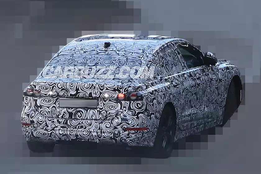 Audi's Next Electric Sedan биринчи жолу байкалды 3473_3