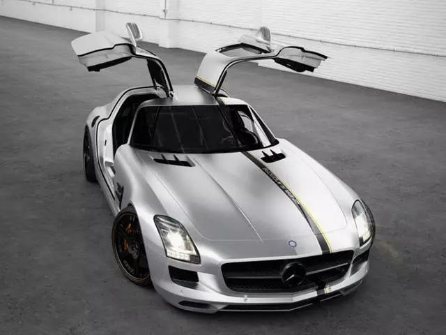 Mercedes-Benz SLS AMG SilverStar ដោយ Wheelsandmore 34742_1