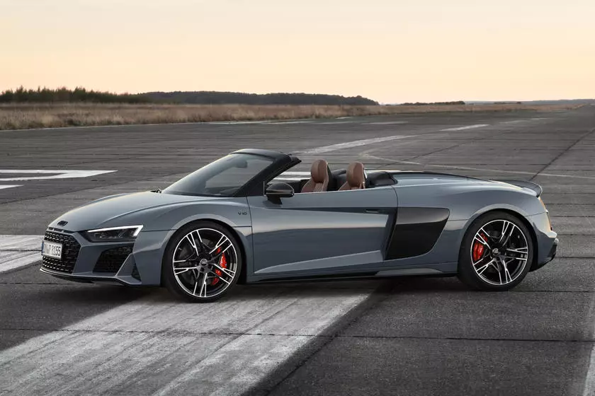 2020-يىلى ئاۋدى R8 Spyder ئۈستى ئوچۇق