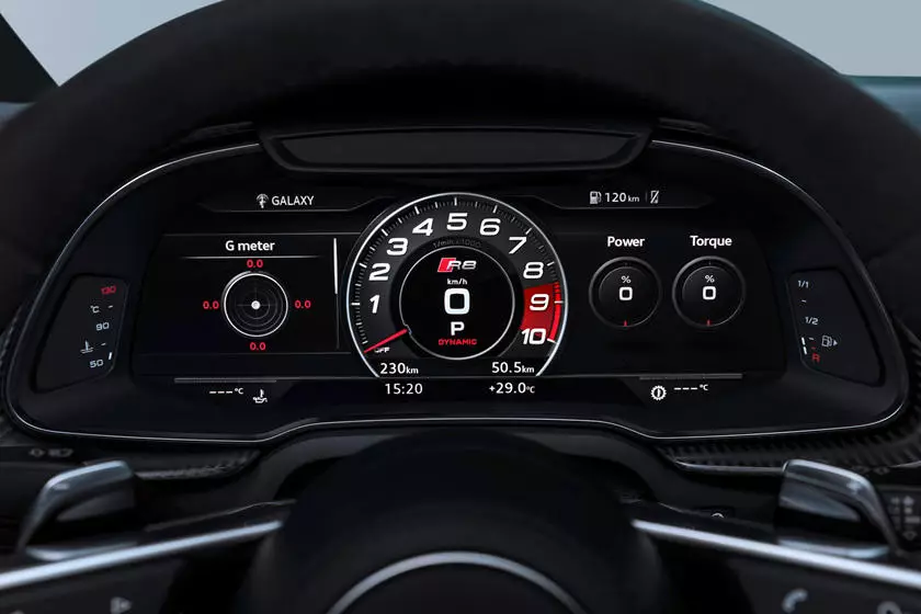 2020 أودي R8 Spyder Gauge Cluster