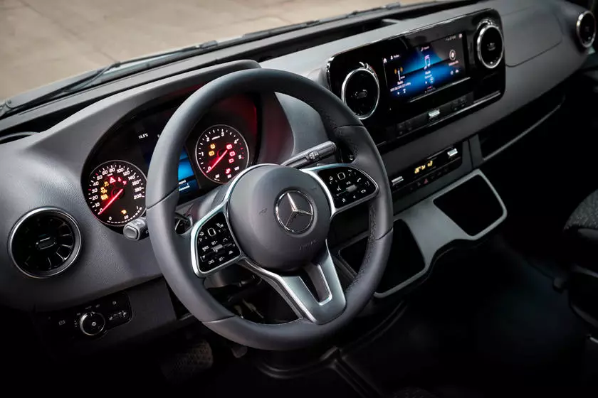 2019-2020 Mercedes-Benz Sprinter Cargo Van ຄວບຄຸມພວງມາໄລ