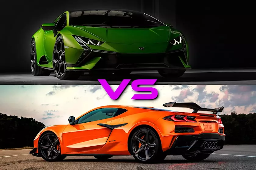 Lamborghini Huracan Tecnica vs. Chevrolet Corvette Z06: Enfrontament de supercotxes 353423_1