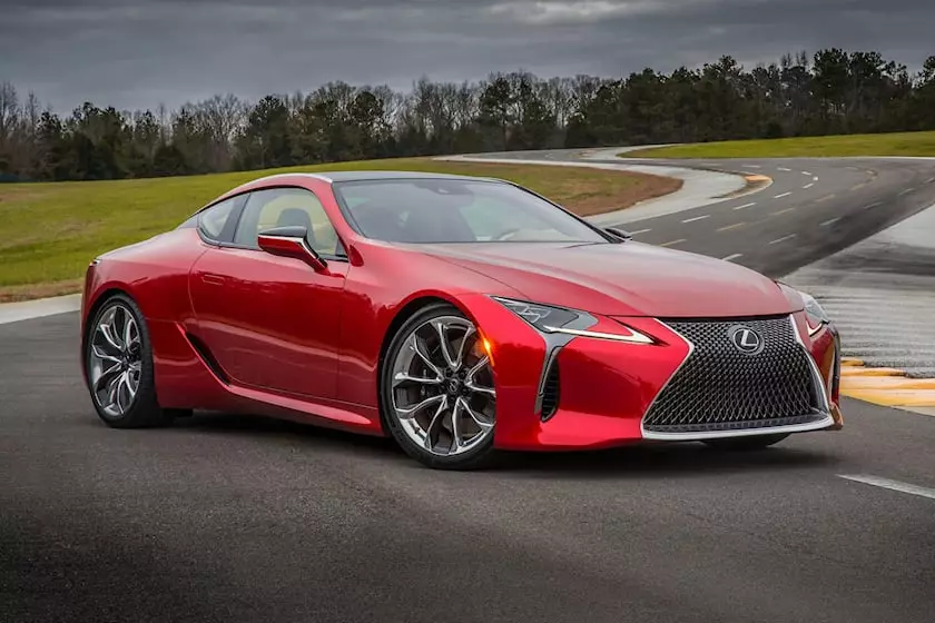 2018-2022 Lexus LC 500 Tampilan Sudut Depan