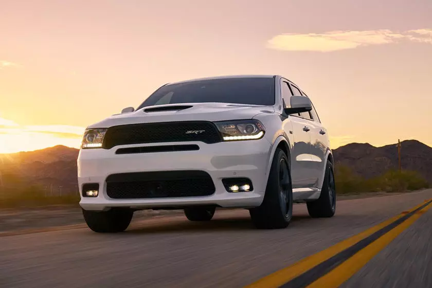 2018-2020 Dodge Durango SRT Front View Driving