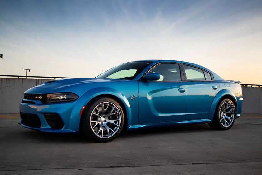 2020 Dodge Charger SRT Hellcat זווית קדמית