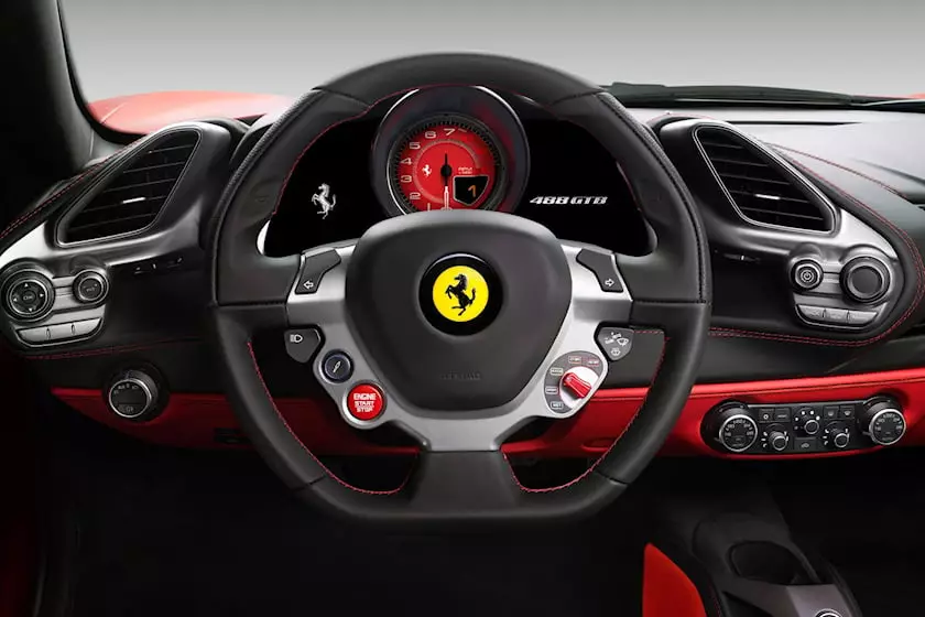 2016-2019 Ferrari 488 GTB idari oko kẹkẹ
