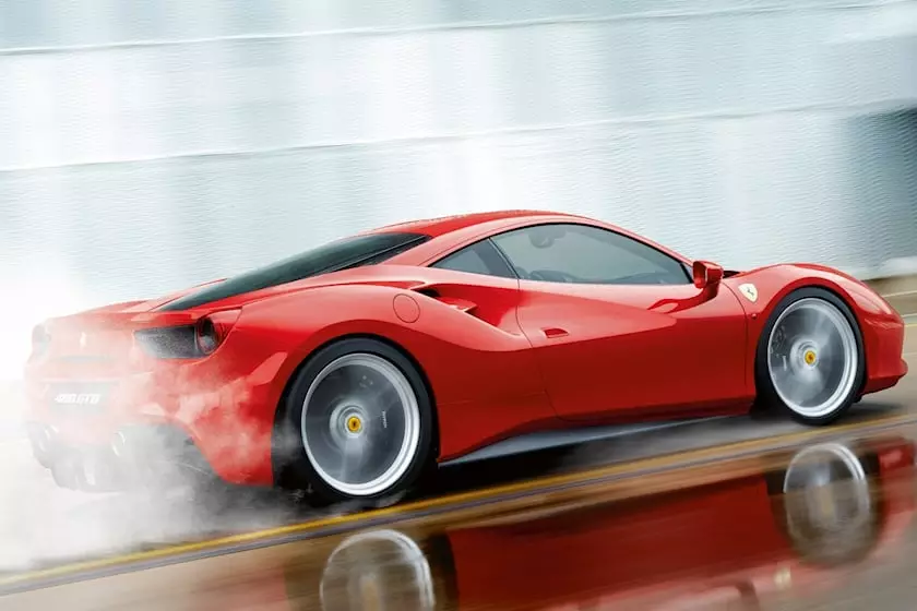 2016-2019 Ferrari 488 GTB күйіп қалу