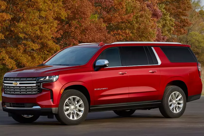 2021-2022 Chevrolet උප නාගරික ඉදිරි දැක්ම