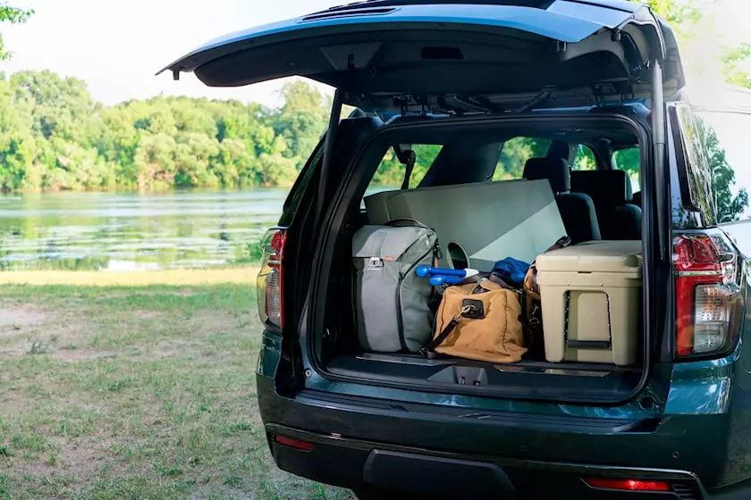 2021-2022 Chevrolet Suburban Trunk Space