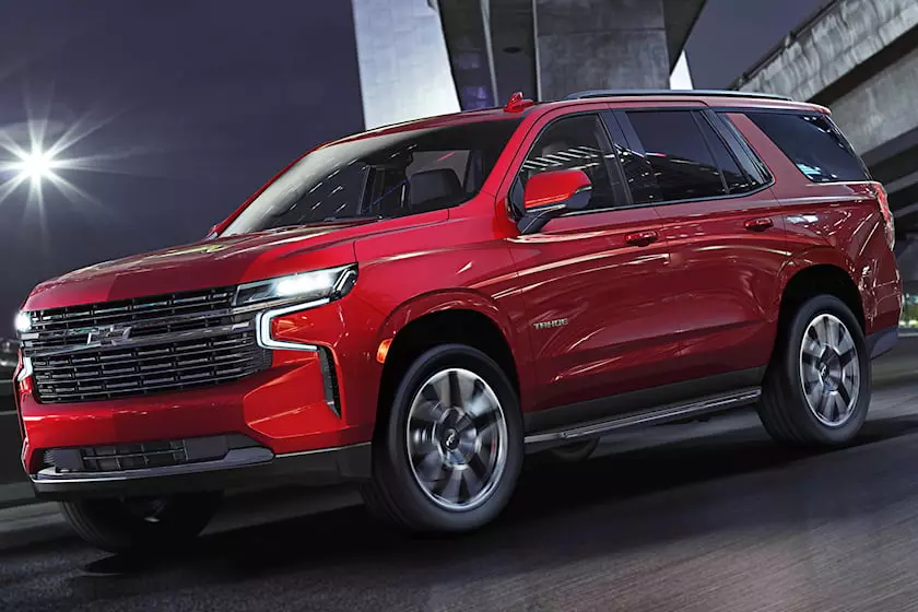 2021-2022 Chevrolet Tahoe Front View රිය පැදවීම