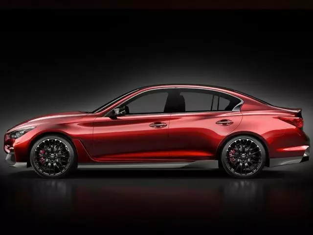 Infiniti na-eme atụmatụ ịkwanye GT-R-Powered Q50 Eau Rouge? 35548_1