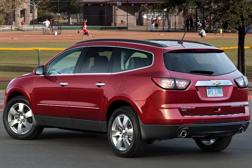 2013-2017 Chevrolet Traverse Rear Angle View