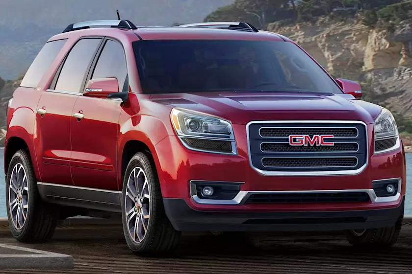 2013-2016 GMC Acadia 前四分之三右侧视图