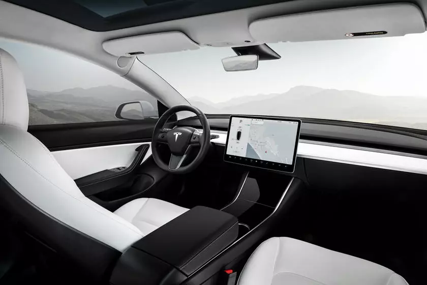 2017–2021 Tesla Model 3 armatuurlaud