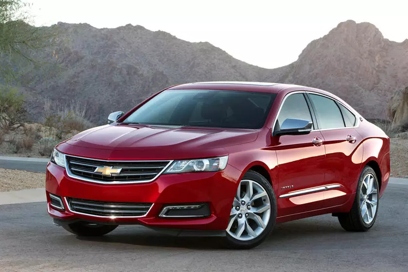 2014-2020 Chevrolet Impala Sedan Алдыңғы бұрыштық көрінісі