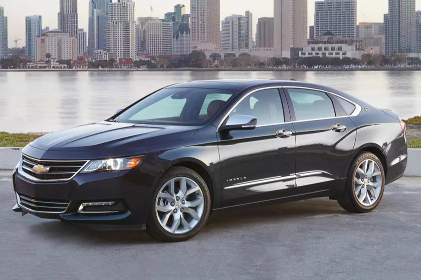 2014-2020 Chevrolet Impala Sedan Алдыңғы бұрыштық көрінісі