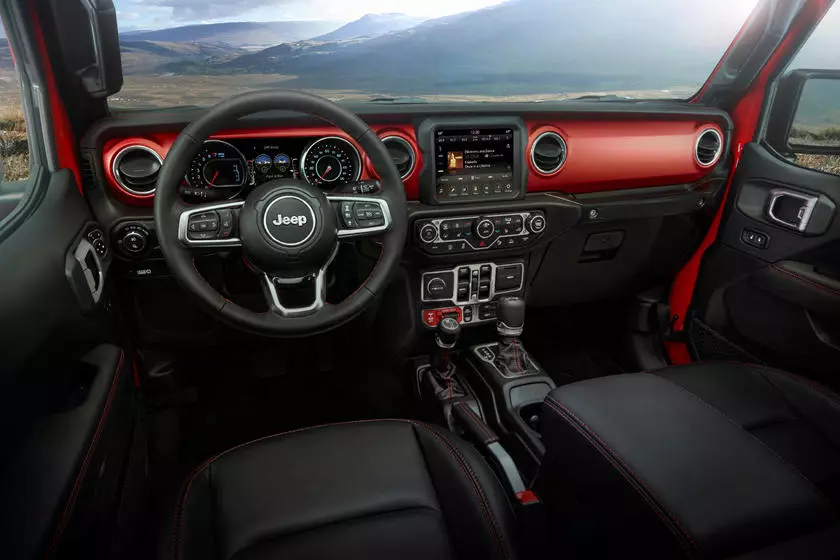 2020 Jeep Gladiatora Dashboard