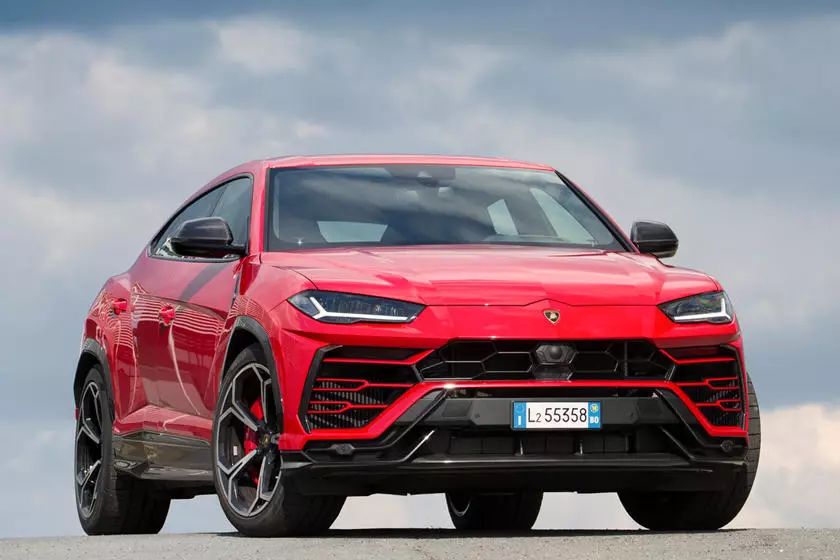 2019-2020 Lamborghini Urus old burchak koʻrinishi