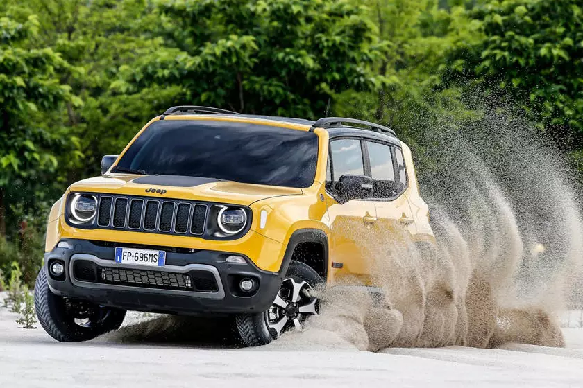 2019-2021 Jeep Renegade Jazda spredu