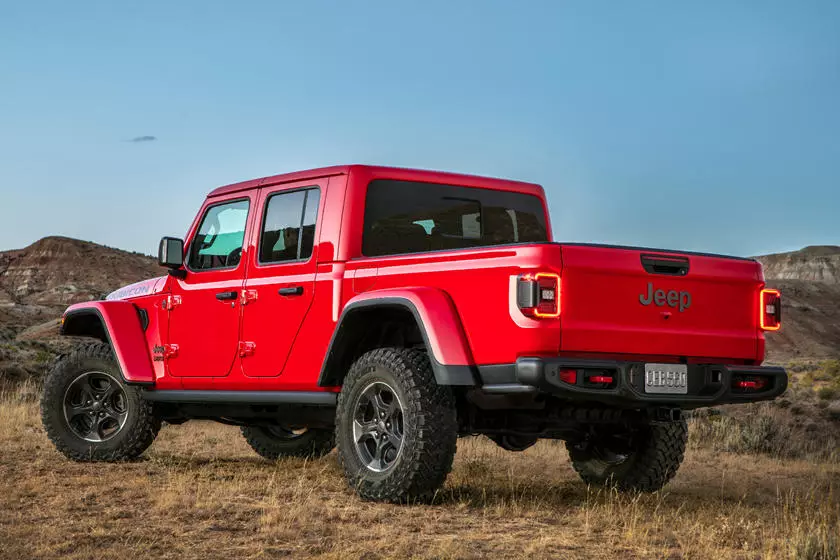 2020 Jeep Gladiator Rear Angle View