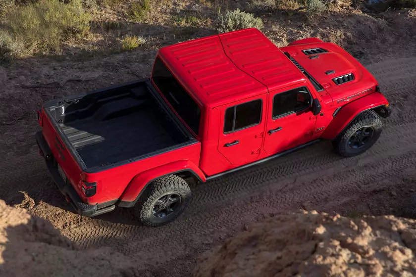 2020 Jeep Gladiator Top View