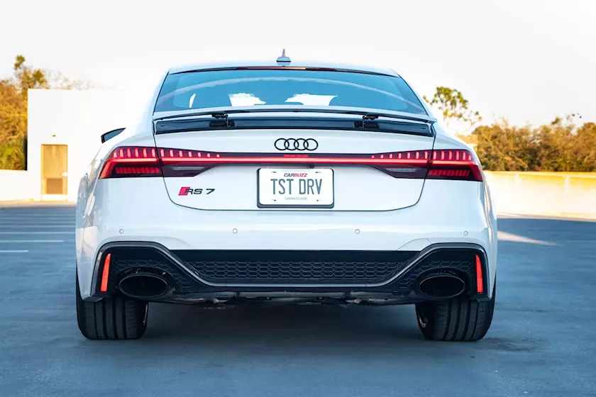 2021-2022 Audi RS7 Rear View