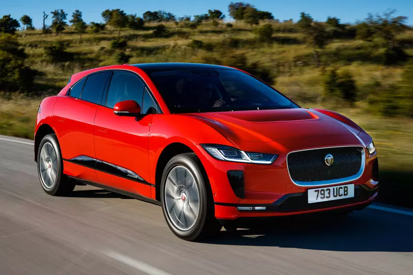 2019-2020 Jaguar I-Pace Front View Driving