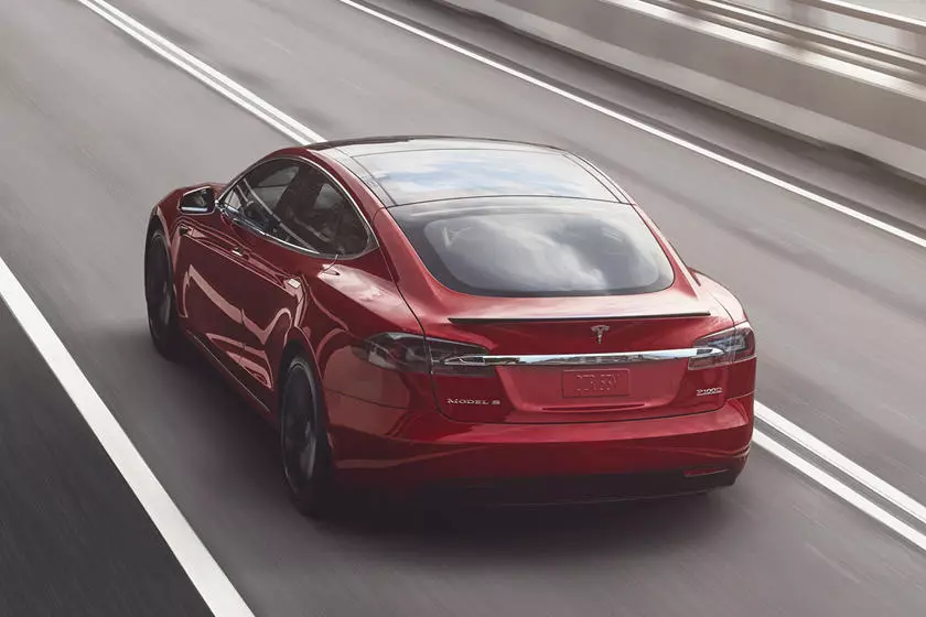 2017-2021 Tesla Model S უკანა ხედის მართვა